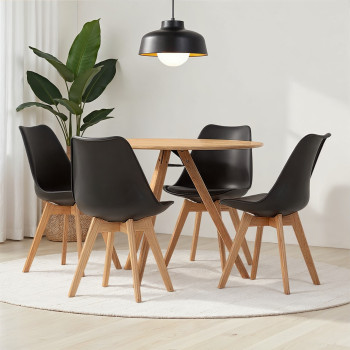 Carson 5 Piece Dining Set - W100 | Target Furniture NZ
