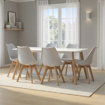 Carson 7 Piece Dining Set - W160 | Target Furniture NZ